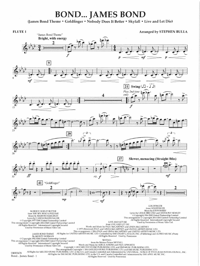 Bois - Bond... James Bond | PDF