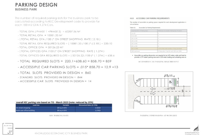 Parking Calc | PDF
