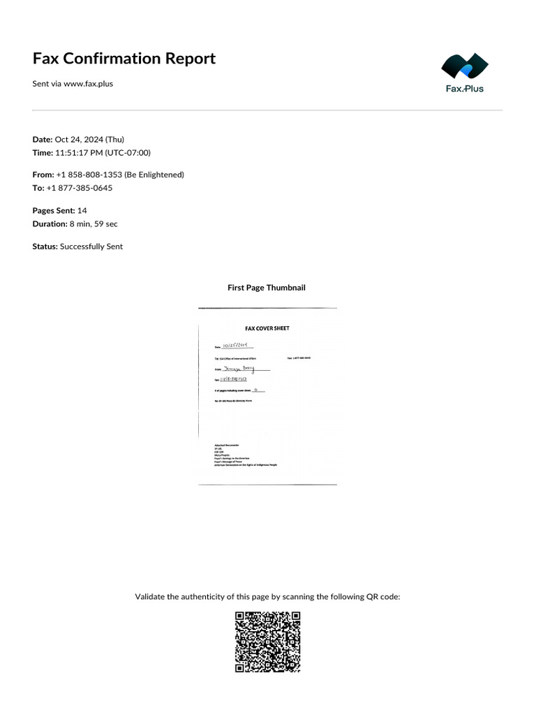 Confirmation SSA Office | PDF
