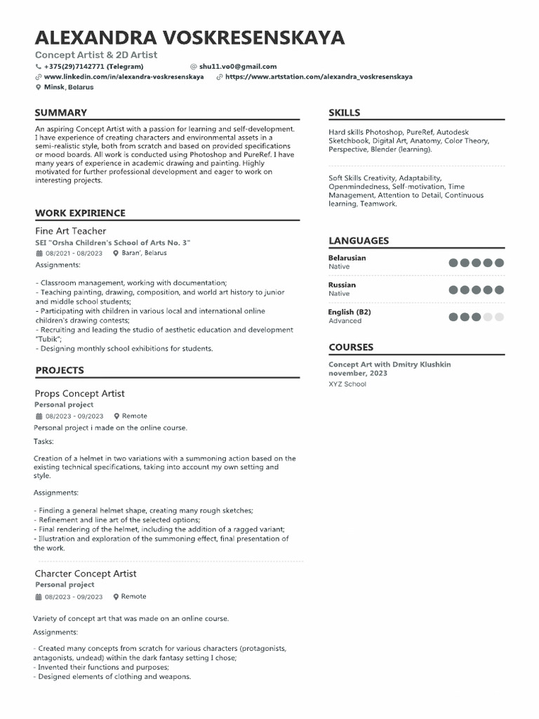 Resume Eng | PDF