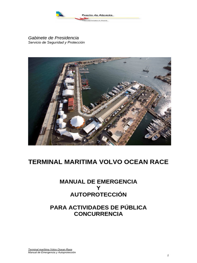 Plan de Autoproteccion en Terminal VOR | PDF | Seguridad Pública | La ...