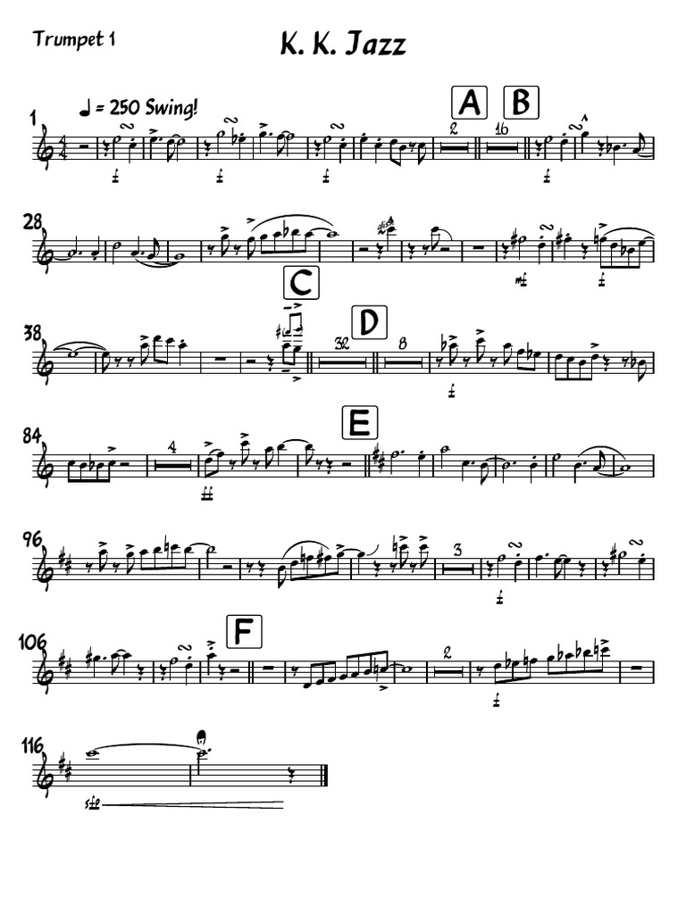 Trompeta1 Kkjazz | PDF