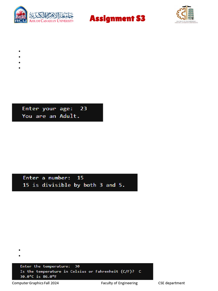 Section 3 Assignment | PDF