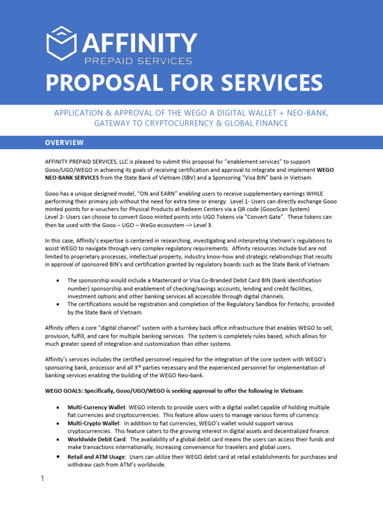 Affinity Proposal for Sponsor Vietnam Bank Approval Services | PDF | Debit Card | Visa Inc.