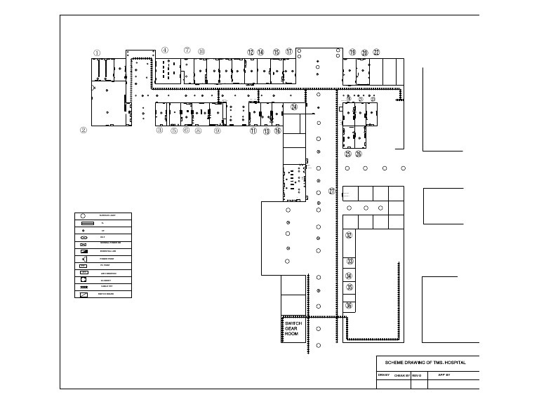 HOSPITAL DRAWING-Model 1 | PDF