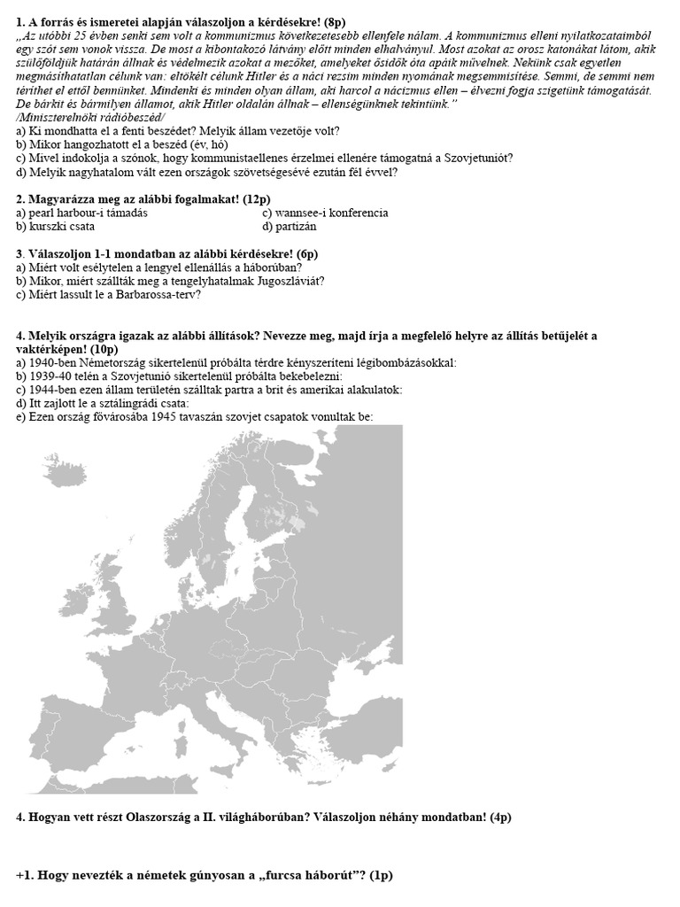 M Sodik VH Egyetemes Dolgozat C 7. Vfolyam | PDF