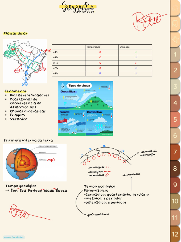 Caderno 3° Ano 2024 2 | PDF | Ciências Atmosféricas | Atmosfera