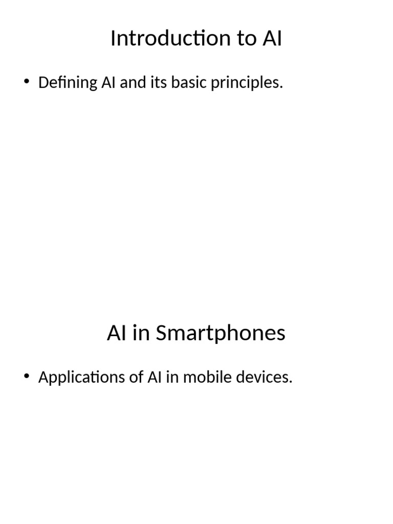 AI in Everyday Life | PDF