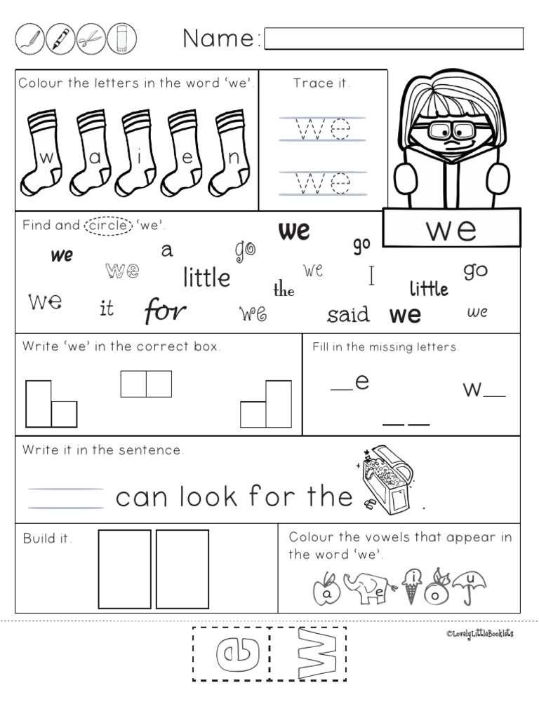 Sight Words - Pre - Primer - A4 - English - Group - 3 | PDF ...