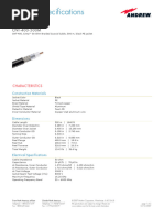 CNT-400 Product Specification | PDF | Coaxial Cable | Electromagnetism