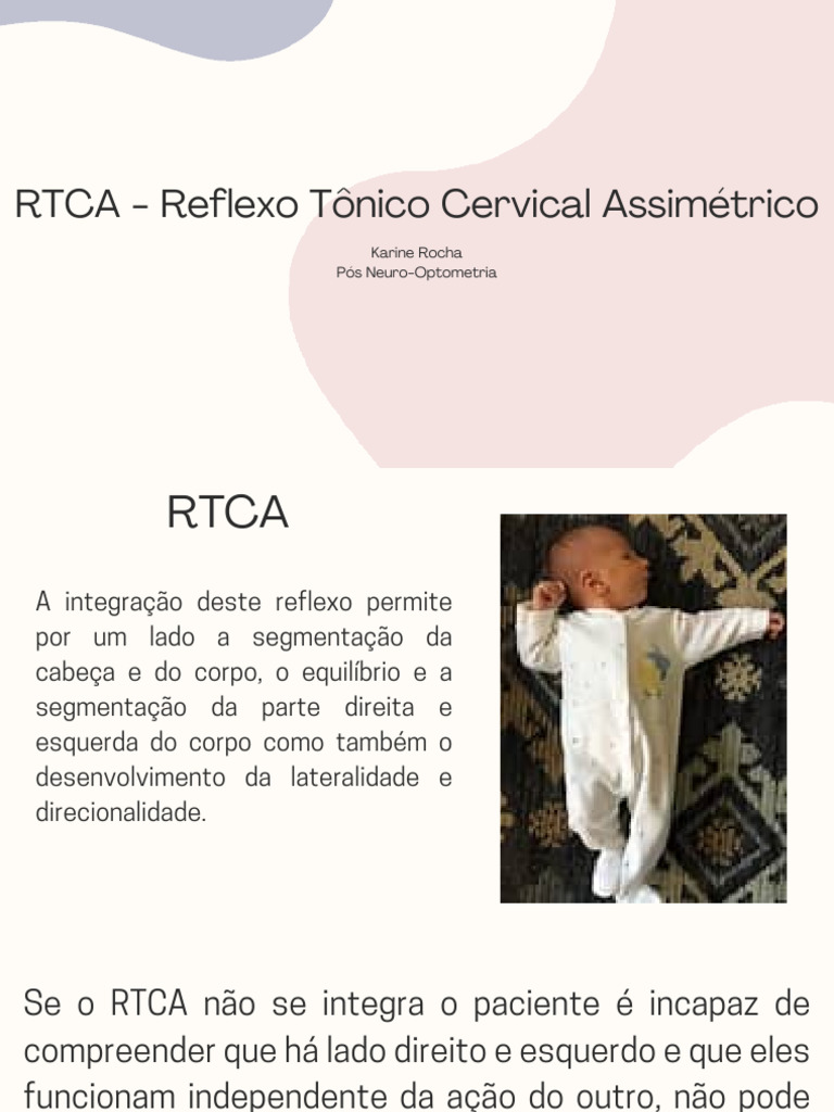 RTCA - Pós Neuro-Optometria PDF | PDF | Movimentos anatômicos