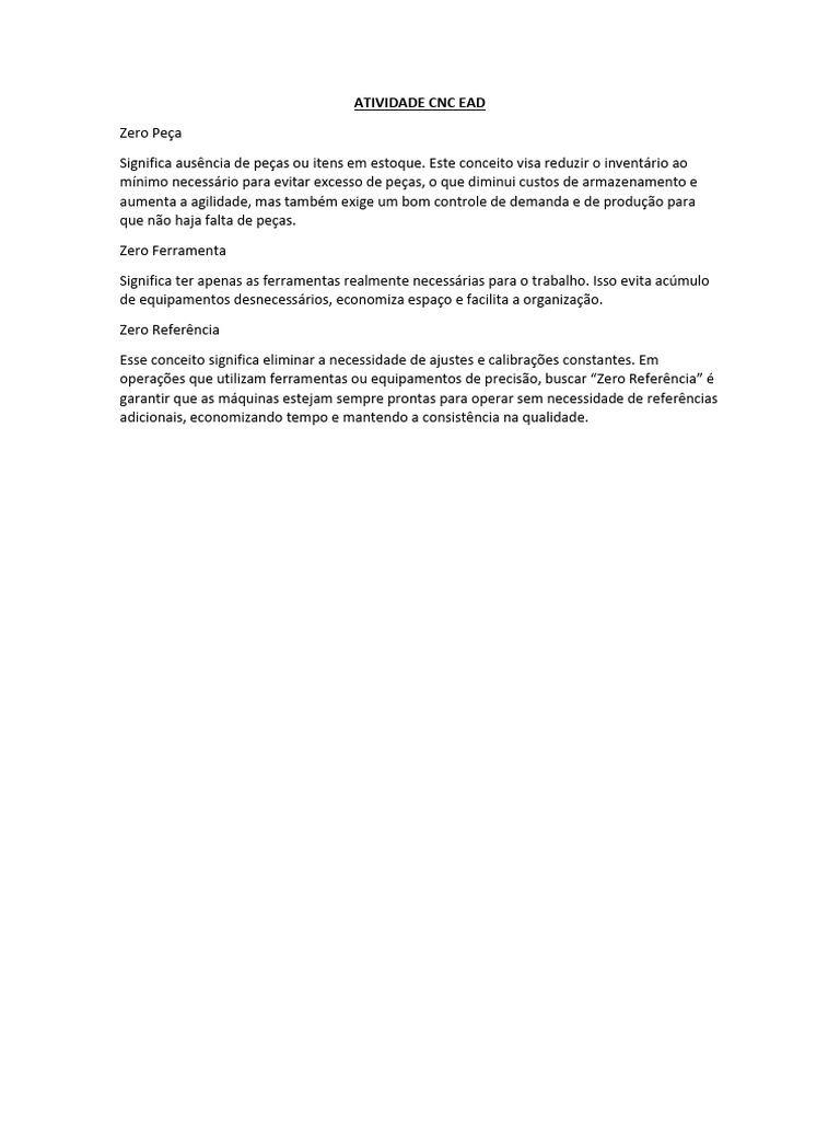 Atividade CNC Ead | PDF | Computadores