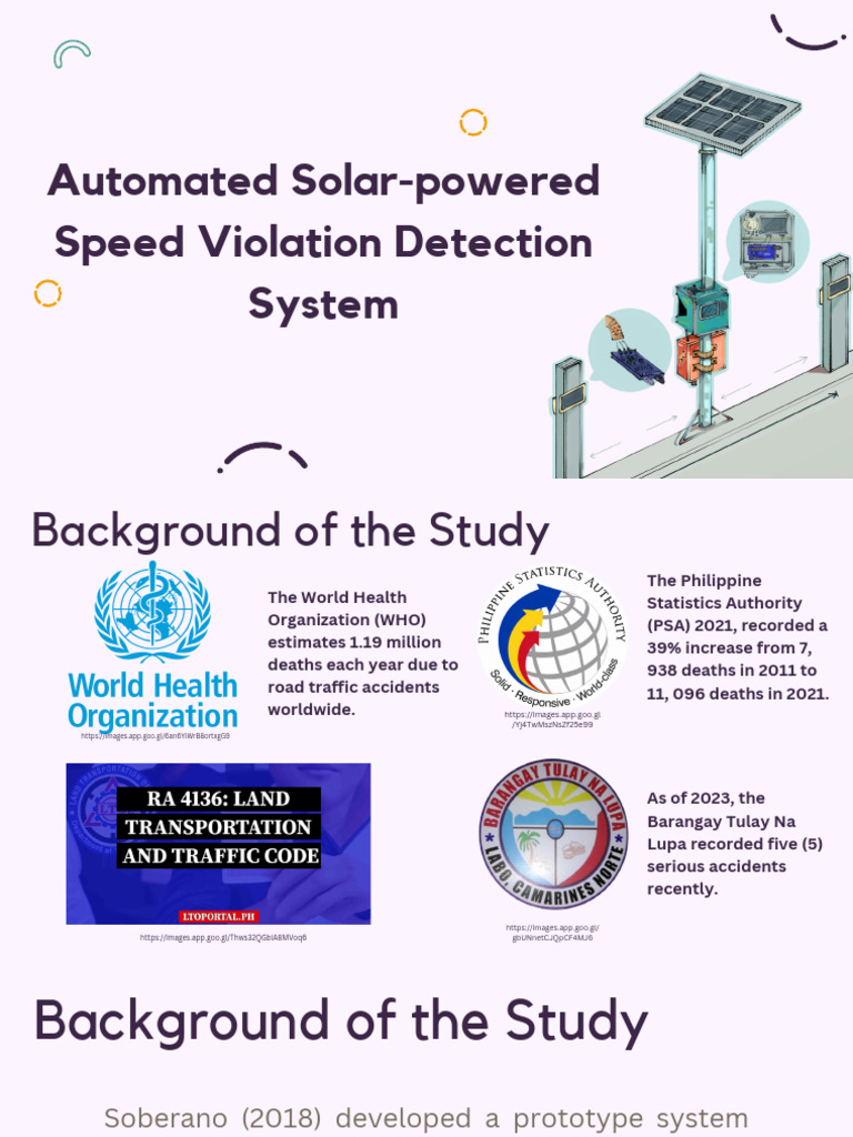 Automated Solar-Powered Speed Violation Detection System | PDF | Prototype