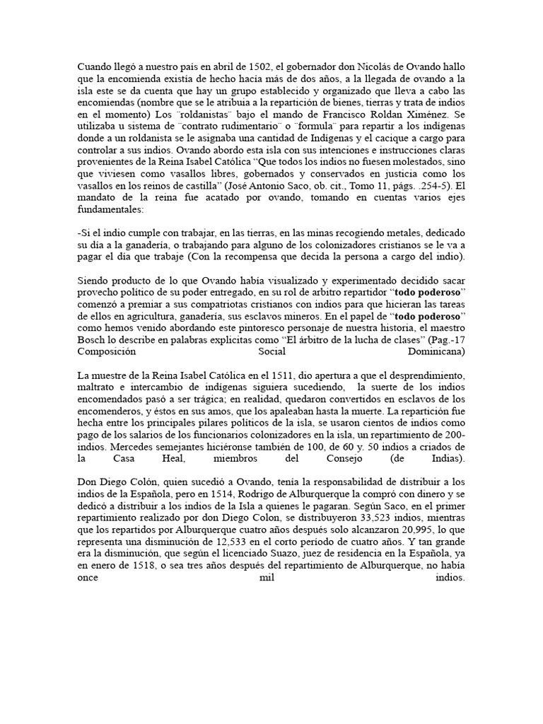 Composicion Social Dominicana Ethynson | PDF | Esclavitud