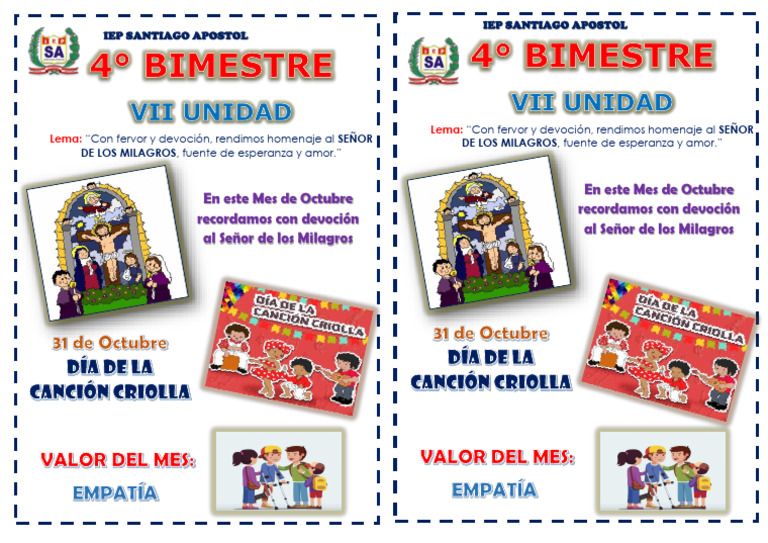 Caratula 7° Unidad | PDF