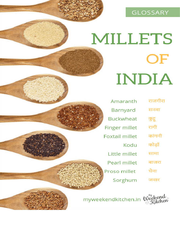 Types - of - Millets - in - Hindi - English - PNG 735×1,102 Pixels | PDF