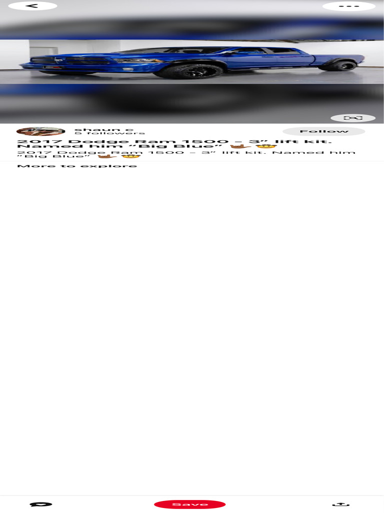 2017 Dodge Ram 1500 - 3" Lift Kit. Named Him "Big Blue" ??? | PDF