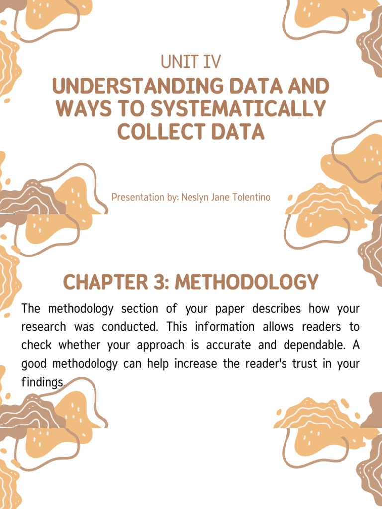 UNIT IV Research Methodology | PDF | Methodology | Sampling (Statistics)