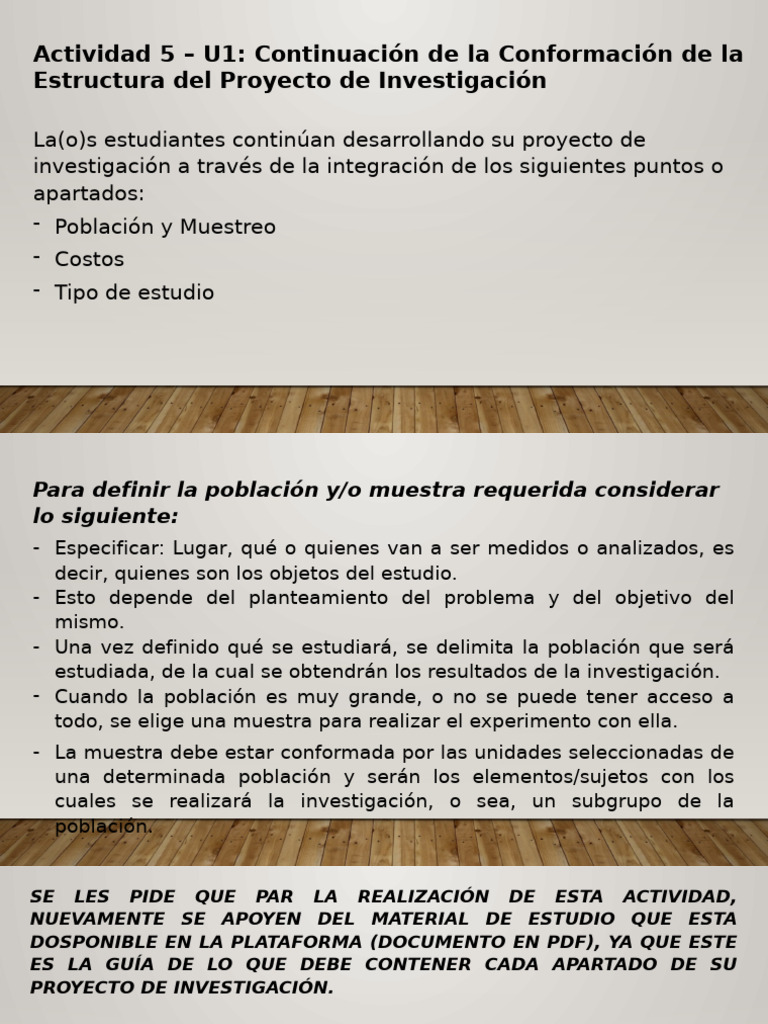 Actividad 5 - Unidad 1 Taller de Inv. Ii Ad 2024 | PDF