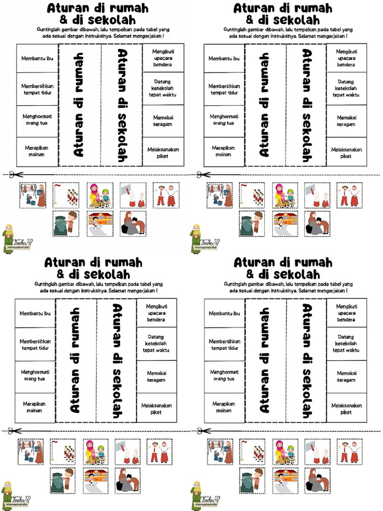 LKPD Aturan Rumah 1 | PDF