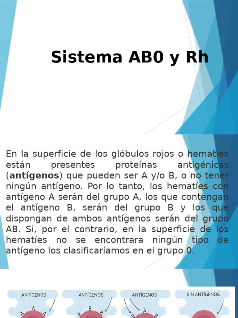 Sistema AB0 y RH | PDF