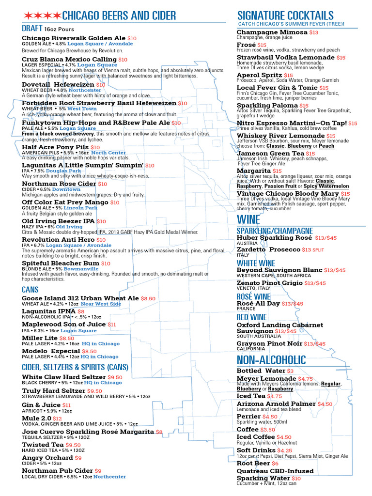 ChicagoBrewhouse-menu0524 v5 | PDF | Beer | Ale