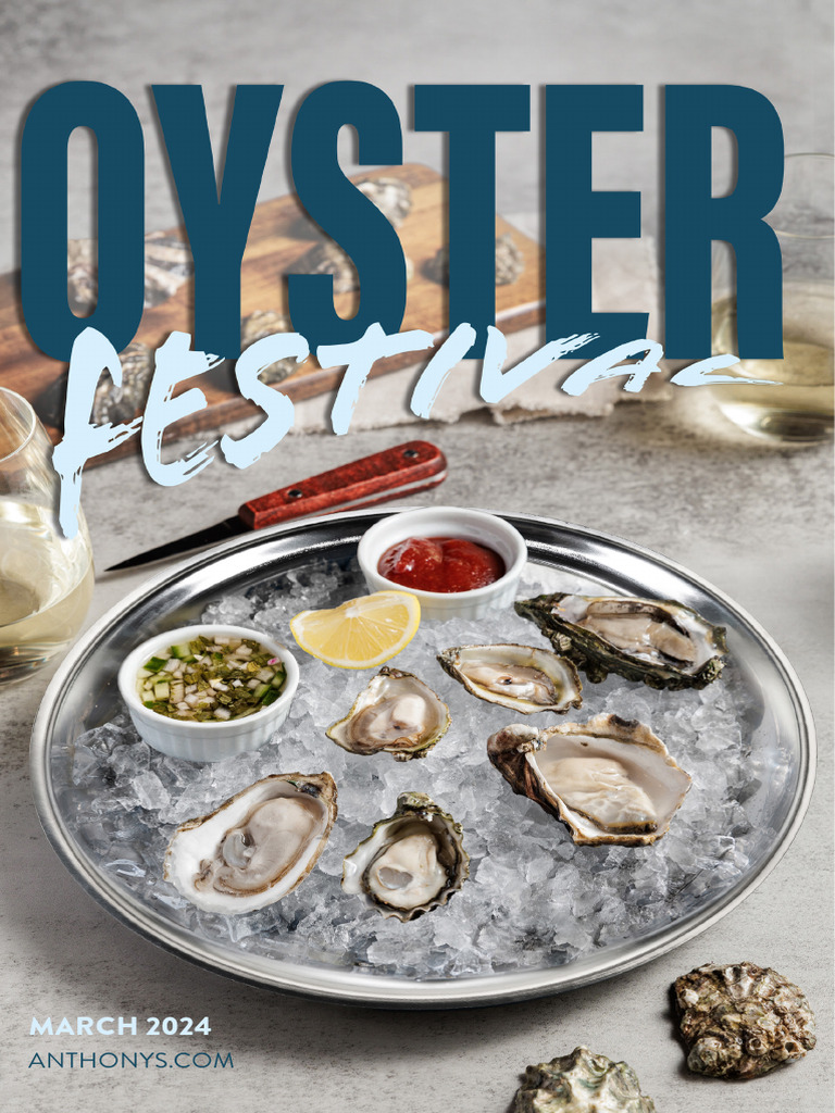 Puget Sound Oyster Celebration Menu | PDF | Oyster | Salad