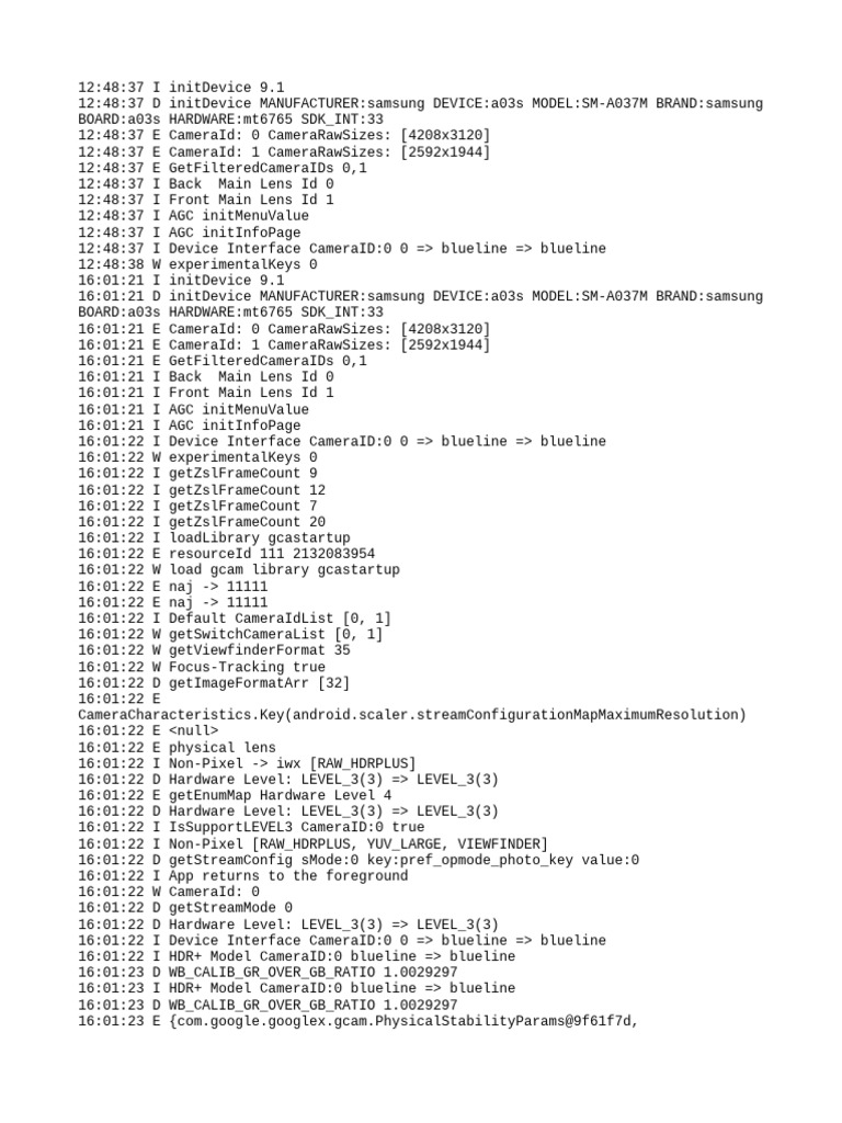 log_20240409 | PDF | Consumer Electronics | Mobile Telecommunications User Equipment