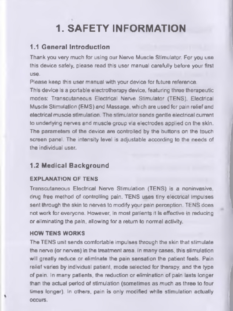 Manual Tens - PDFA | PDF | Clinical Medicine
