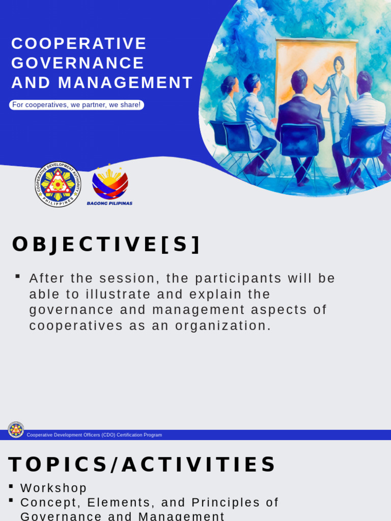 CMG CDO Refresher Course - Presentation Template | PDF | Governance | Taxes