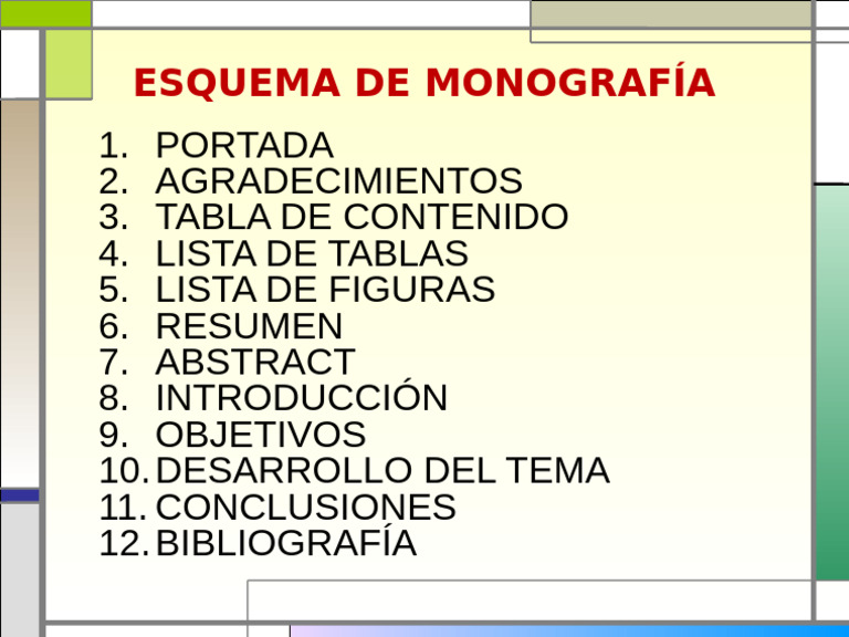 Esquema para Monografía | PDF | Arte