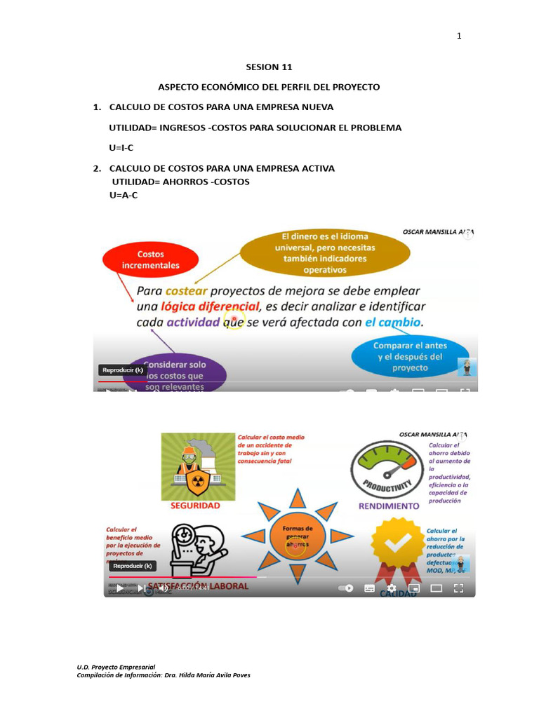 Sesión 11-Protec | PDF | Business | Economias