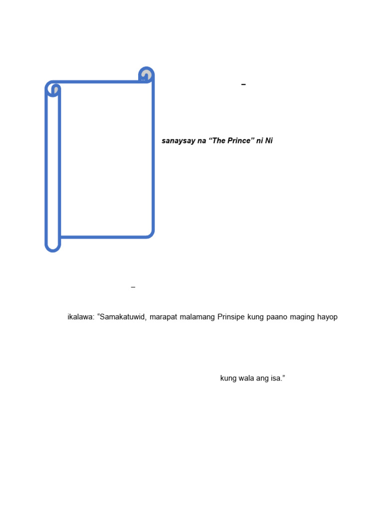 Ang Prinsipe | PDF