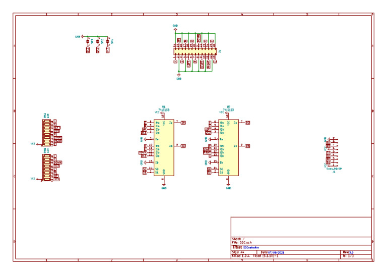 SEGA Saturn Controller Schematics | PDF