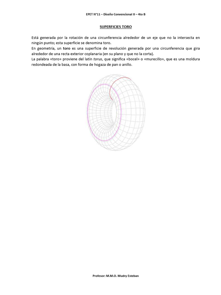 28-Superficies Toroidal | PDF