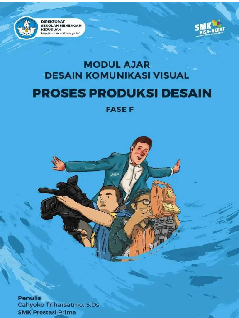 PDF Modul Ajar Desain Komunikasi Visual Penerapan Tahap Tahap Produksi Desain Fase F | PDF