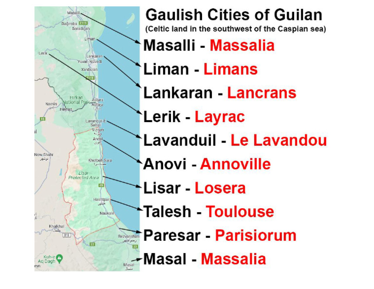 Gaulish Cities of Guilan Celtic Land in | PDF
