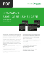 SCADAPack Datasheet | PDF | Programmable Logic Controller | Electrical ...