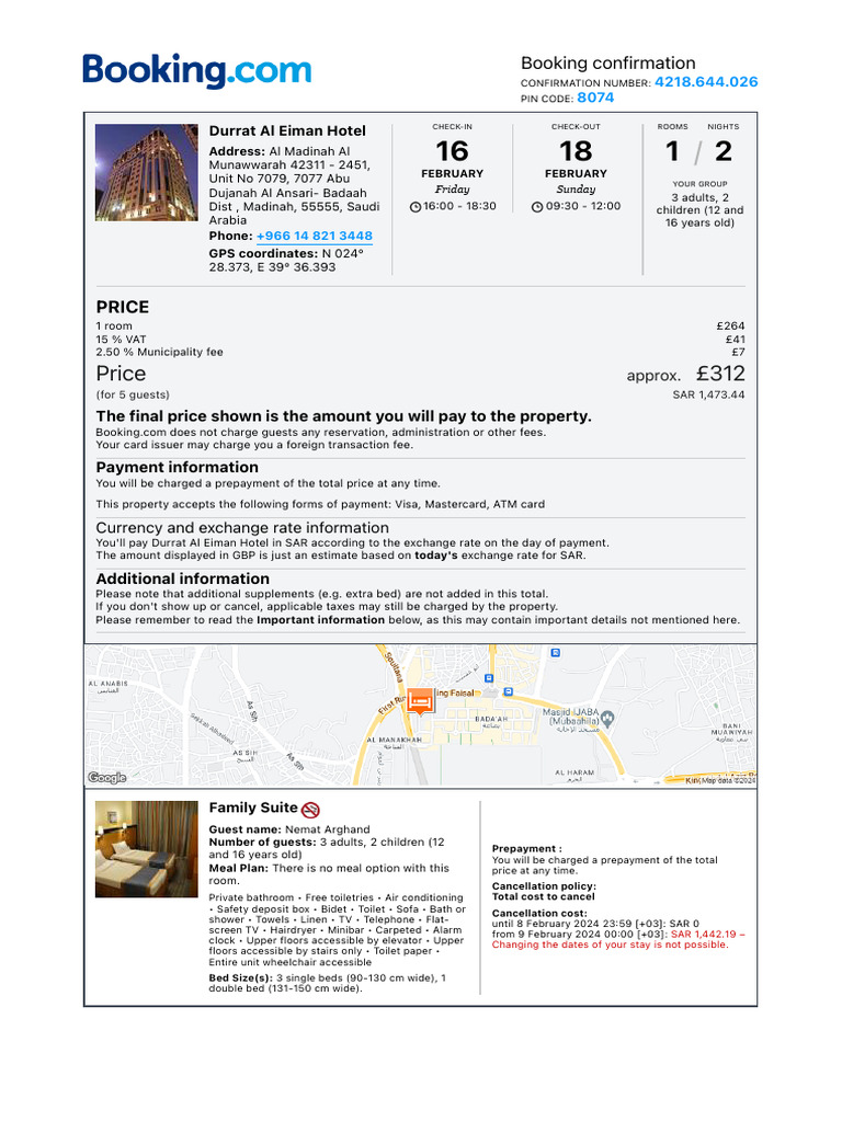 Manage Your Bookings | PDF | Payments | Fee