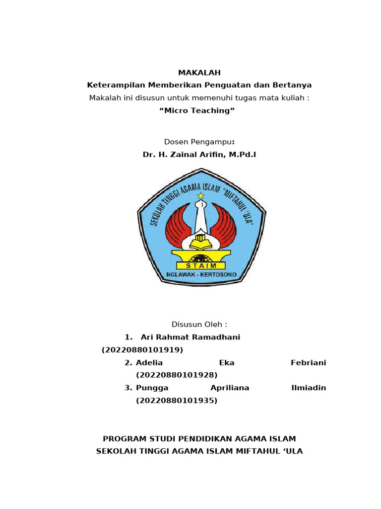 PPL 1 MKLH Pungga - Ramadhani | PDF | Karier & Perkembangan