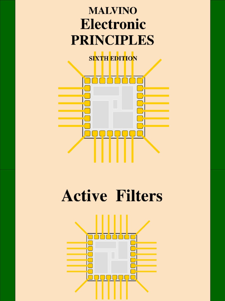 Filters - Circuits and Principles | PDF
