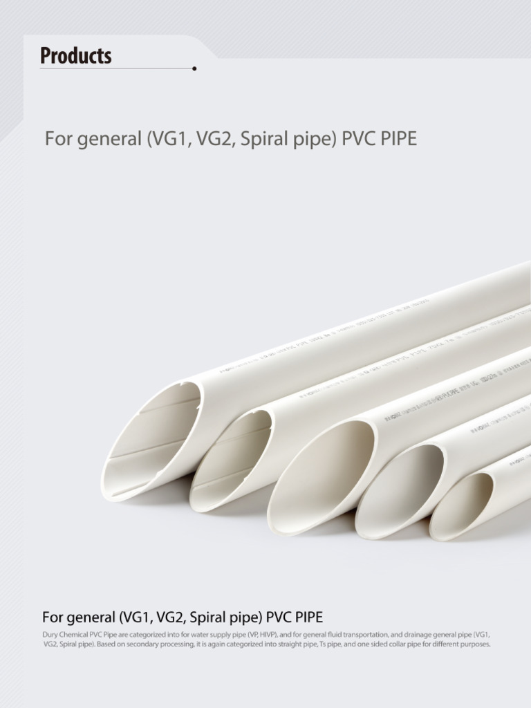 Upvc VG1 | PDF