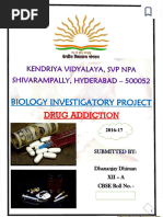 Drug Abuse Project Report For Class 12 by Devansh Yadav | PDF ...