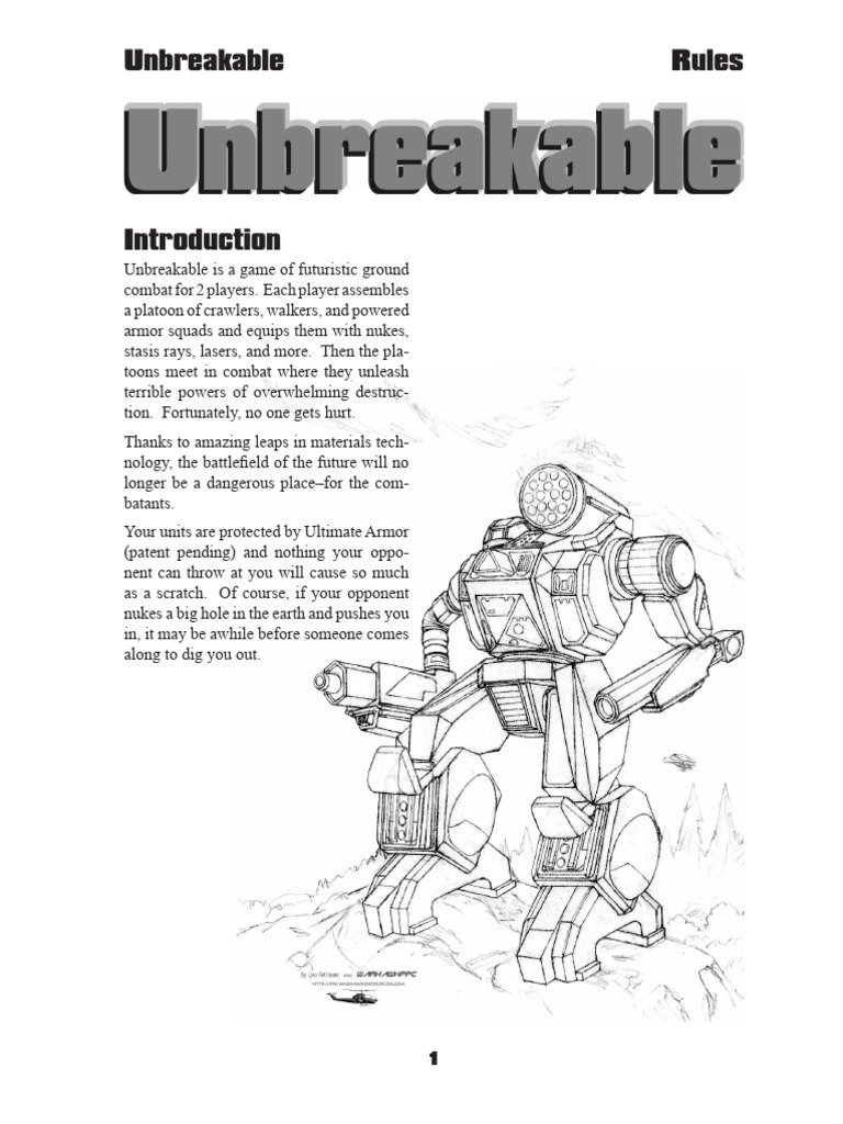 Unbreakable | PDF | Bomb | Nuclear Weapons