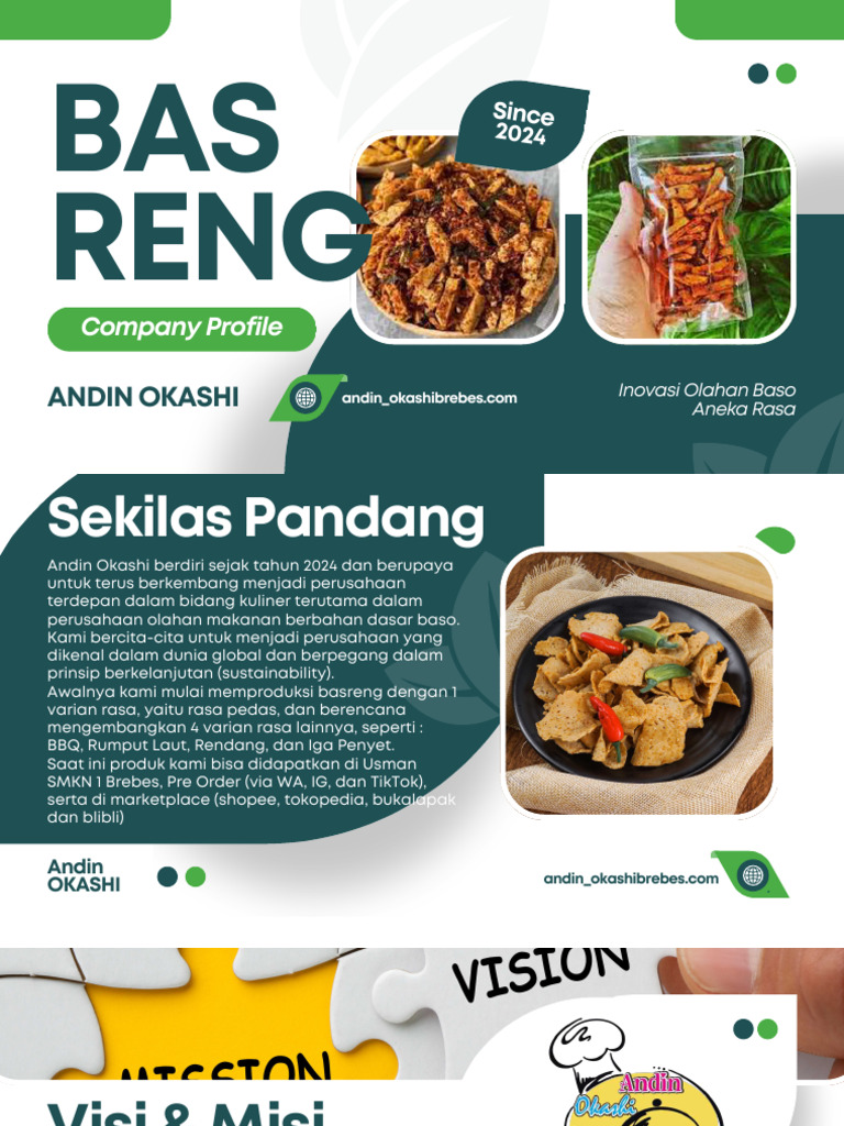 Profil Usaha Basreng | PDF