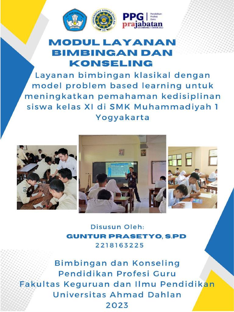 Modul Layanan Bimbingan Klasikal | PDF | Karier & Perkembangan
