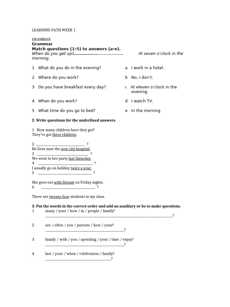 Learning Path Week 1 | PDF Learning Path Week 1 | PDF