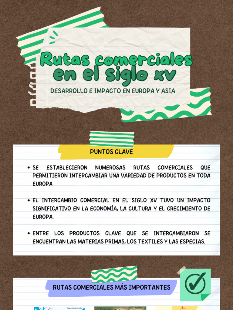 Rutas Comerciales Siglo XV | PDF