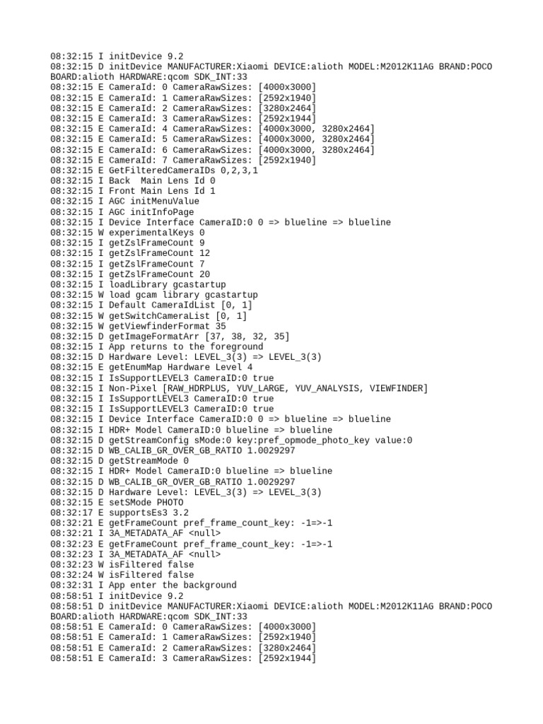Log 20241031 | PDF | Software | Mobile Phones