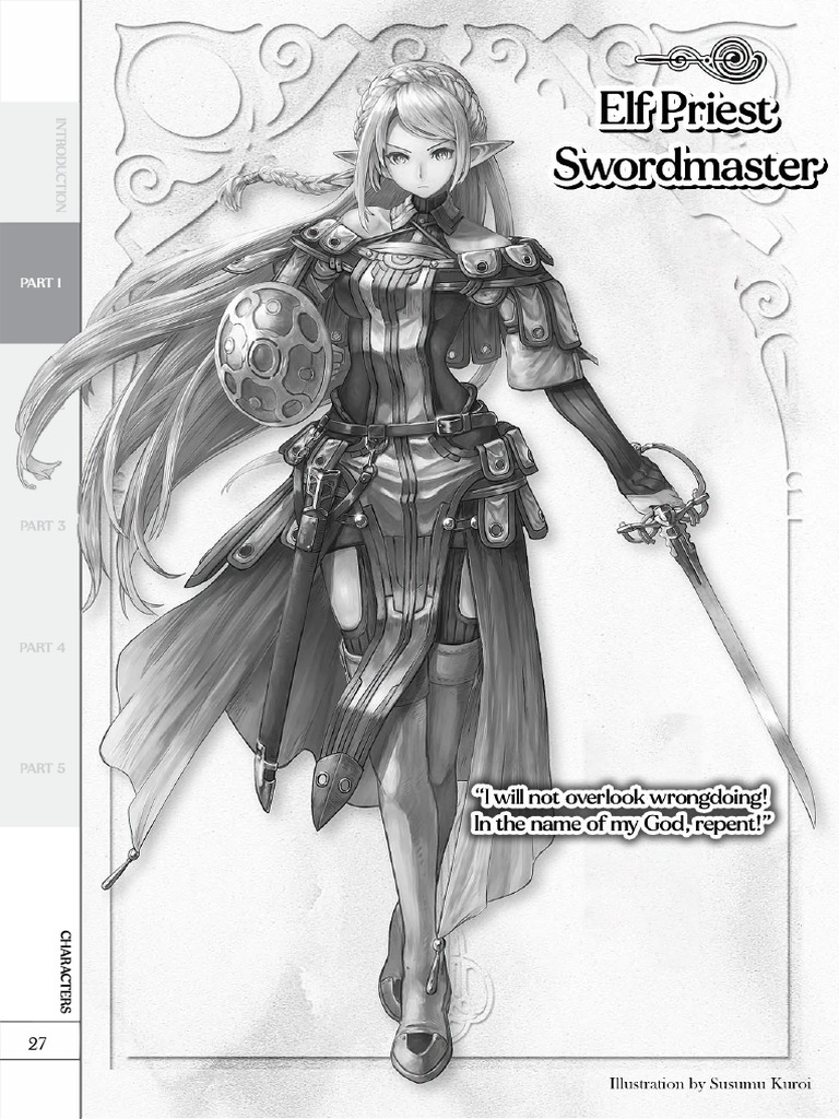 CRB1 - Elf Priest Swordmaster | PDF